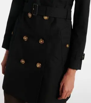 Burberry Waterloo Cotton Gabardine Trench Coat