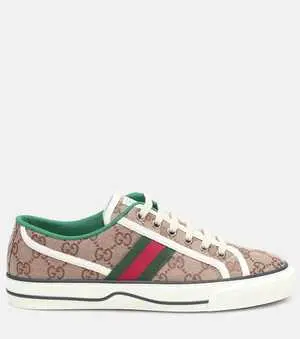 Gucci Tennis 1977 Canvas Sneakers - Beige