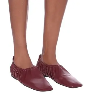 NEOUS Phinia Leather Ballet Flats