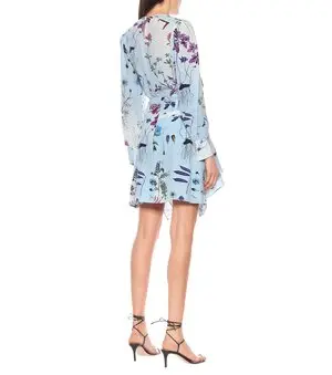 Stella McCartney Floral Silk Miniskirt