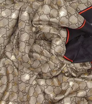 Gucci Gg Silk-blend Scarf