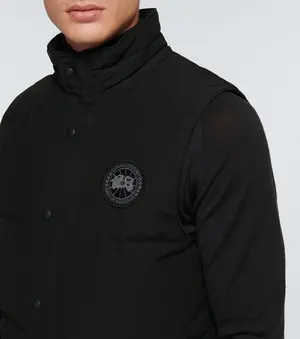 Canada Goose Label Garson Down Vest - Black