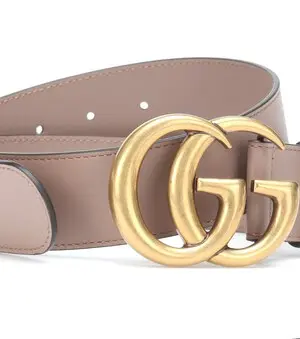 Gucci Gg Leather Belt