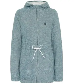 LNDR Astroid Zip Cotton-jersey Hoodie