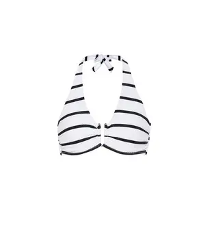 Heidi Klein Core Striped Bikini Top