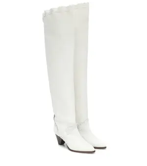 Isabel Marant Luiz Suede Over-the-knee Boots