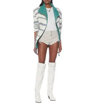 Isabel Marant Luiz Suede Over-the-knee Boots