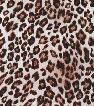 Velvet By Graham & Spencer Caroline Leopard-print Blouse