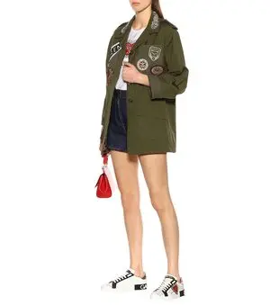 Dolce & Gabbana Portofino Leather Sneakers
