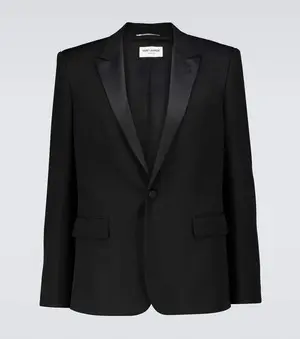 Men's Saint Laurent Black Jackets Coats
