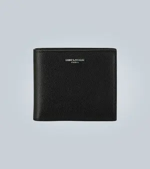 Saint Laurent East/west Folded Wallet - Black