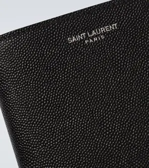 Saint Laurent East/west Folded Wallet - Black