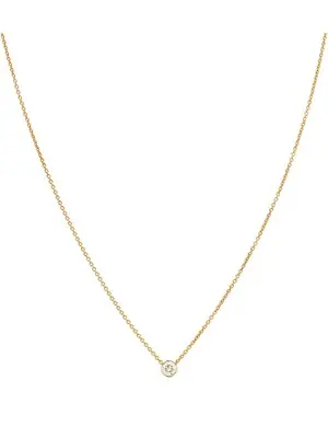 Sophie Bille Brahe Diamante Simple 18kt And Diamond Necklace - Gold