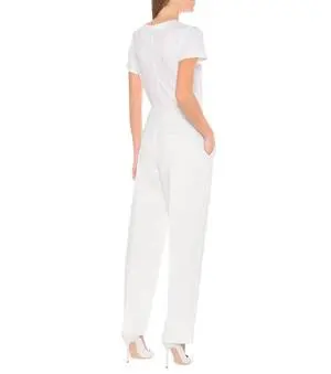 Oscar De La Renta High-rise Wool-blend Cady Pants