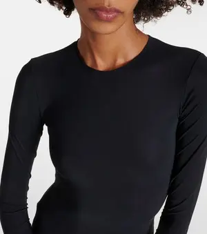 MAISON MARGIELA Stretch Bodysuit - Black