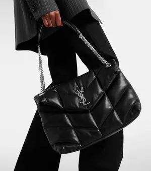 Saint Laurent Puffer Medium Leather Shoulder Bag