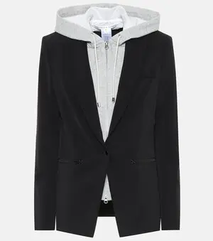 Women's Hooded Dickey Blazers