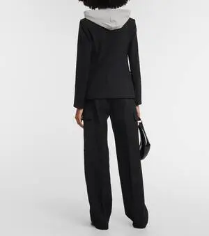 Veronica Beard Scuba Dickey Hooded Jacket