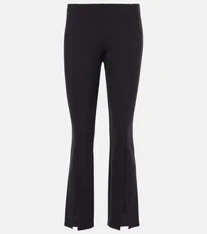 THE ROW Thilde Stretch-jersey Leggings - Black