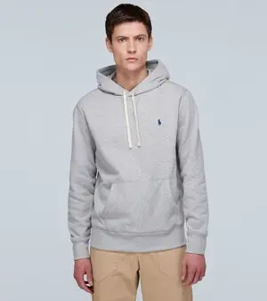 Polo Ralph Lauren Hooded Sweatshirt With Logo - Grey