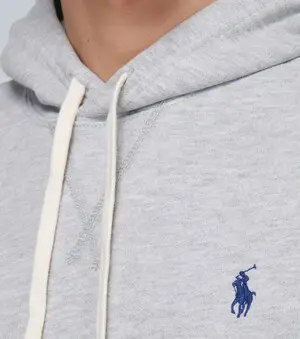 Polo Ralph Lauren Hooded Sweatshirt With Logo - Grey
