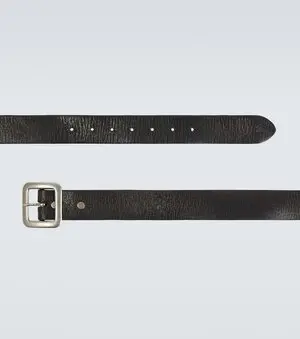 Ralph Lauren Burnished Leather Belt