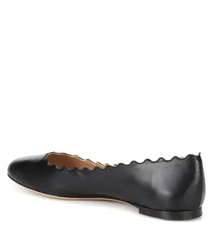 Chloé Lauren Leather Ballet Flats