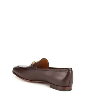 Gucci Jordaan Leather Loafers