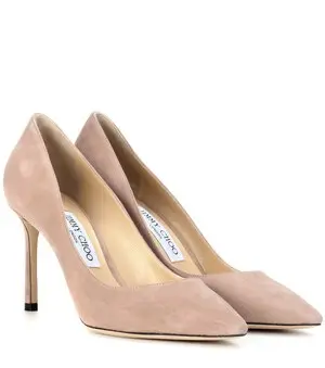 JIMMY CHOO Romy 85 Suede Pumps