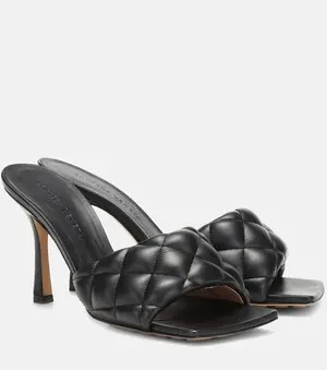Bottega Veneta Padded Leather Sandals