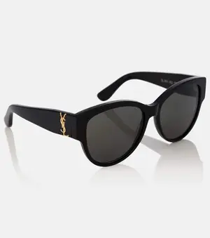 Saint Laurent Sl M3 Cat-eye Sunglasses - Black