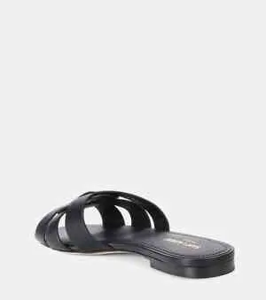 Saint Laurent Tribute Nu Pieds 05 Leather Sandals