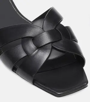 Saint Laurent Tribute Nu Pieds 05 Leather Sandals