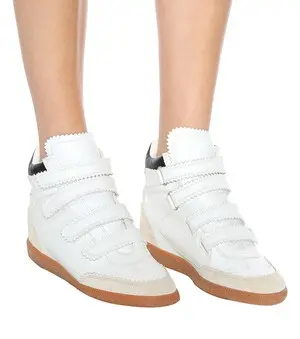 Isabel Marant Étoile Bilsy Leather Sneakers