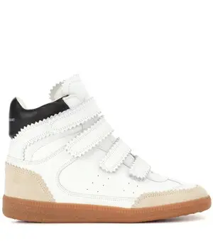 Isabel Marant Étoile Bilsy Leather Sneakers