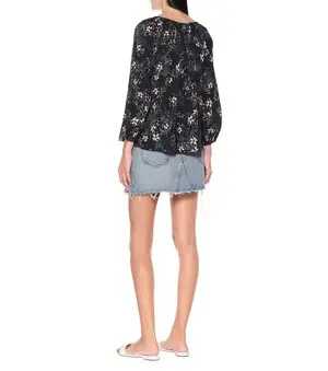 Velvet By Graham & Spencer Valeria Floral Blouse