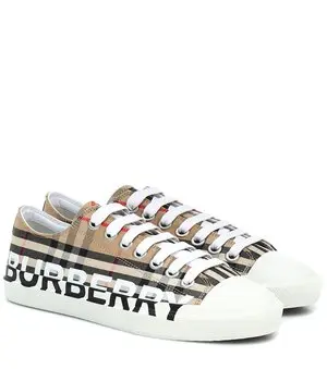 Burberry Vintage Check Logo Sneakers