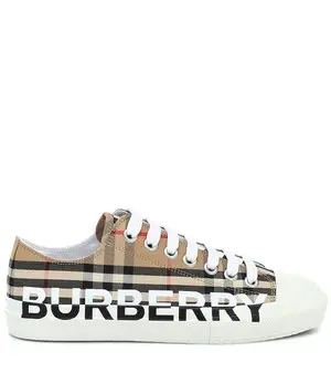 Burberry Vintage Check Logo Sneakers