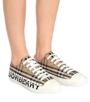 Burberry Vintage Check Logo Sneakers