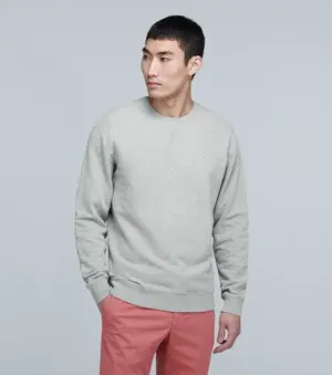 Sunspel Cotton Loopback Sweatshirt