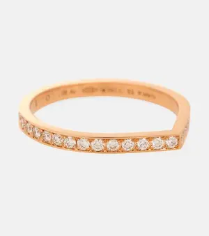 REPOSSI Antifer 18kt Rose And Diamond Ring - Gold