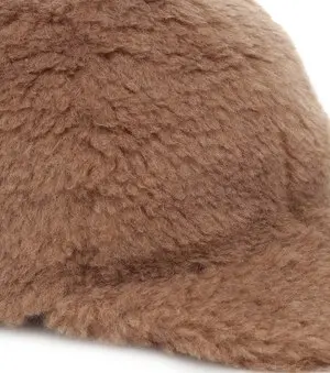 Max Mara Camel Hair And Silk Baseball Cap