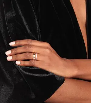 REPOSSI Berbere Module 18kt Rose And Diamond Ring