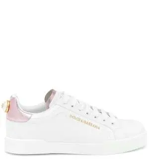 Dolce & Gabbana Portofino Leather Sneakers