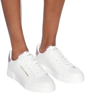 Dolce & Gabbana Portofino Leather Sneakers
