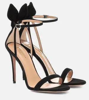 Women's Black Tie Sandals