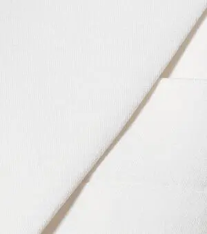 Alexander McQueen Crêpe Blazer - White