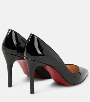 CHRISTIAN LOUBOUTIN Pigalle 85 Patent-leather Pumps