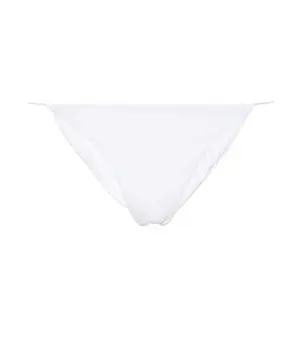 Jade Swim Micro Bare Minimum Bikini Bottom - White