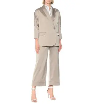 Brunello Cucinelli Satin Blazer